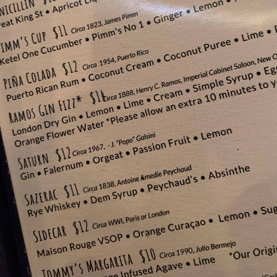 Menu at The Brickyard Downtown pub & bar, Chandler