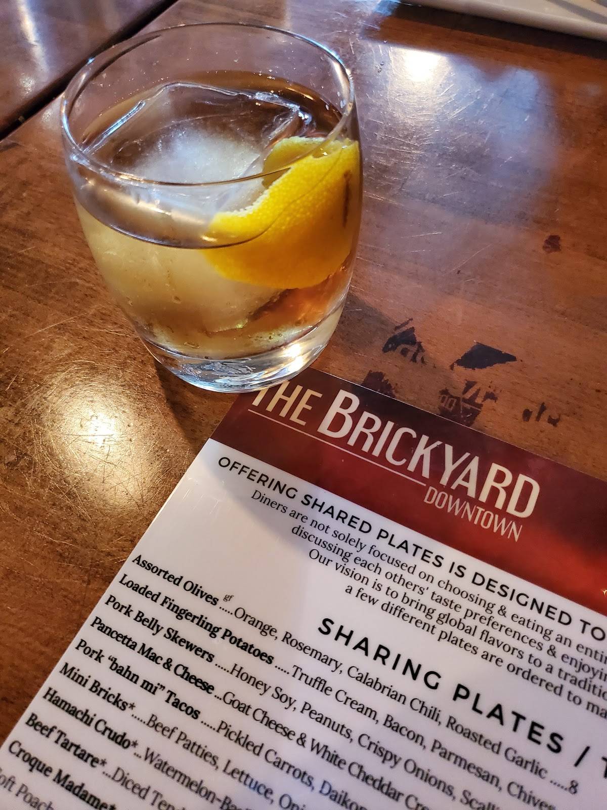 Menu at The Brickyard Downtown pub & bar, Chandler