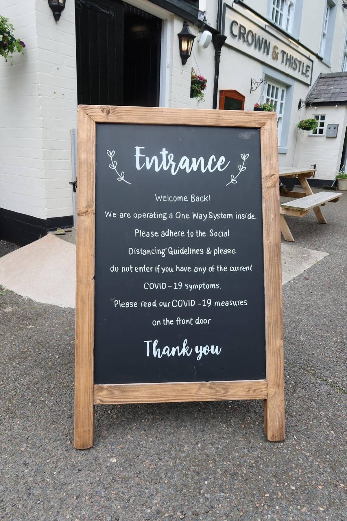 Menu at The Crown & Thistle pub & bar, Carlisle, Rockliffe