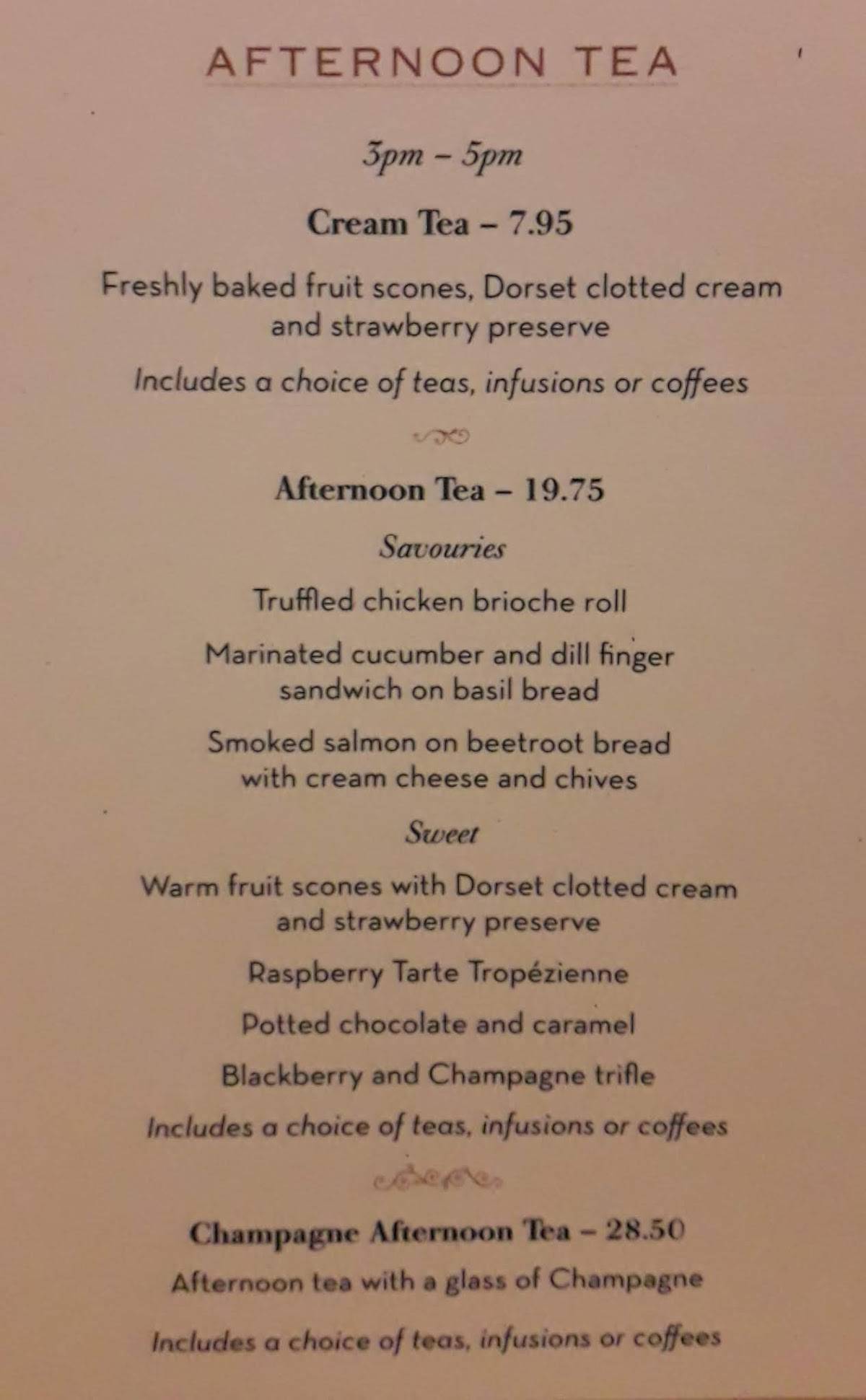 Menu at The Ivy St Albans Brasserie restaurant, St Albans