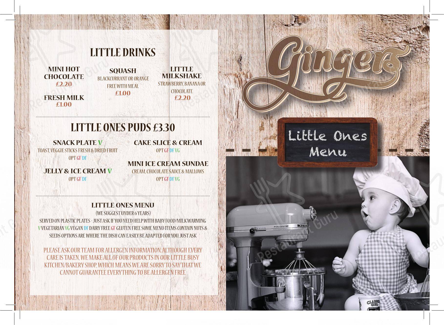 Menu at The Welsh Bakery, Haverfordwest