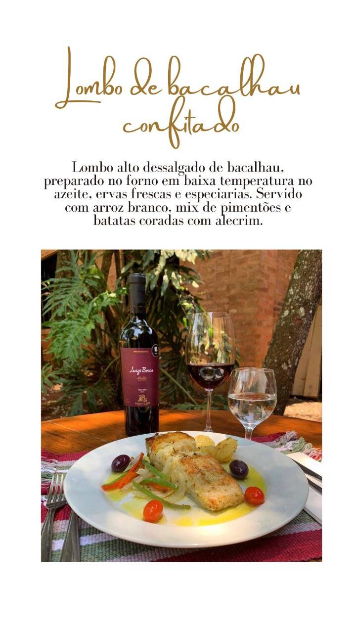 Menu em Vila Del Capo - Restaurante e Antiquário, Brasil