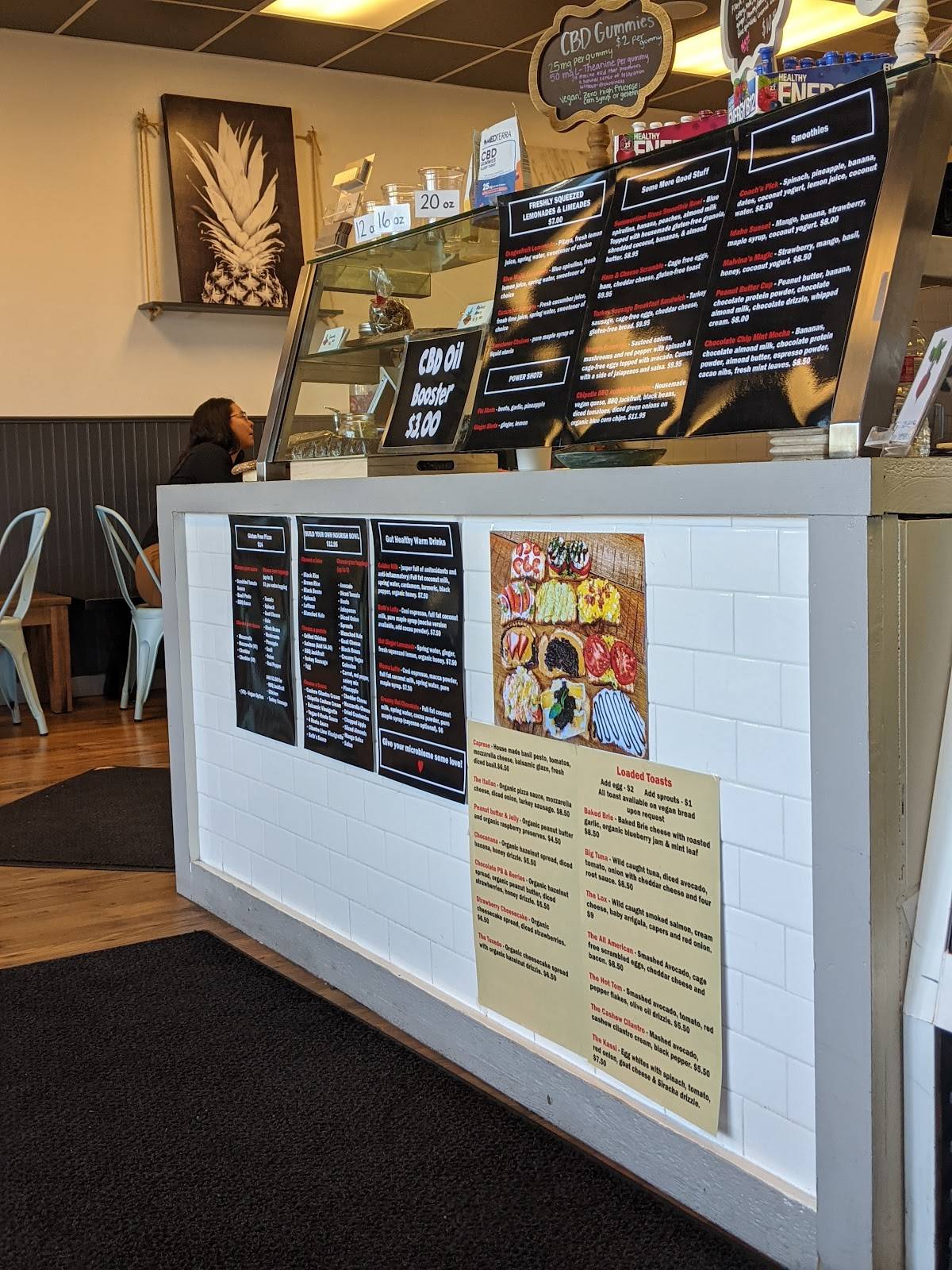 Menu at 4 Roots Juice Bar & Gluten Free Cafe, Twin Falls