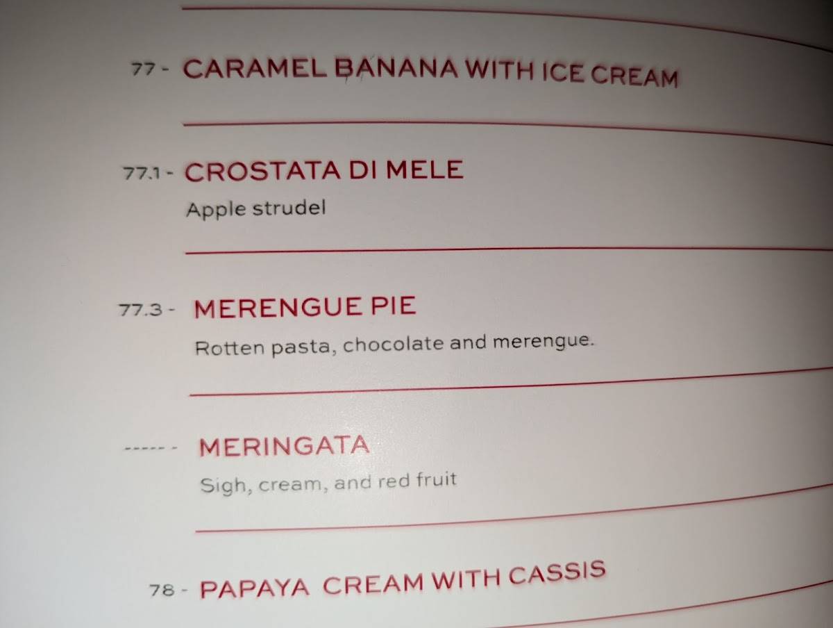 Menu at Barolo Curitiba, Curitiba, Av. Silva Jardim