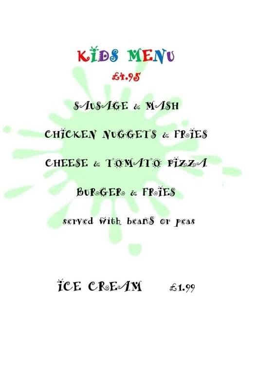 Menu at The Ship, Roose pub & bar, Barrow-in-Furness, Yarlside Rd