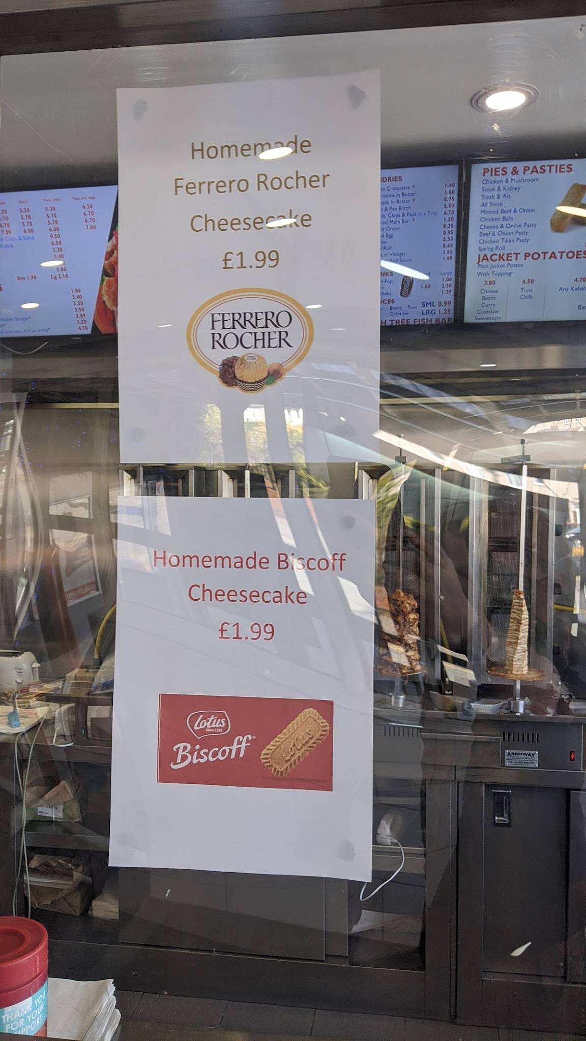 Menu at Beech Tree Fish Bar, Coventry