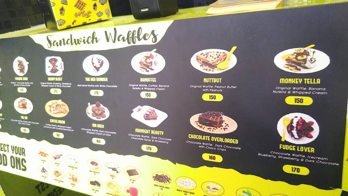 Menu at Belgian Waffle Factory Rajarajeshwari Nagar, Bengaluru