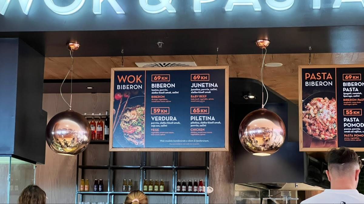Carta del restaurante Biberon Food & Cakes Mall of Split, Split