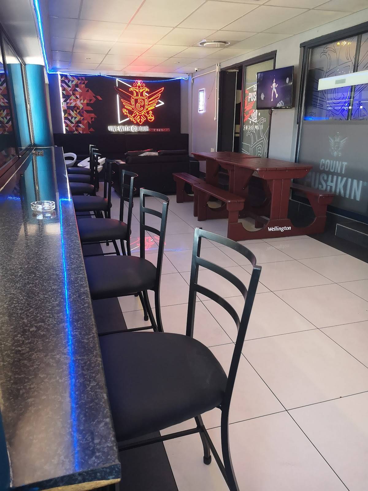 Menu at Bok Lounge & Grill pub & bar, Cape Town