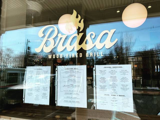 Menu at Brasa Wood-Fired Grill restaurant, Warren
