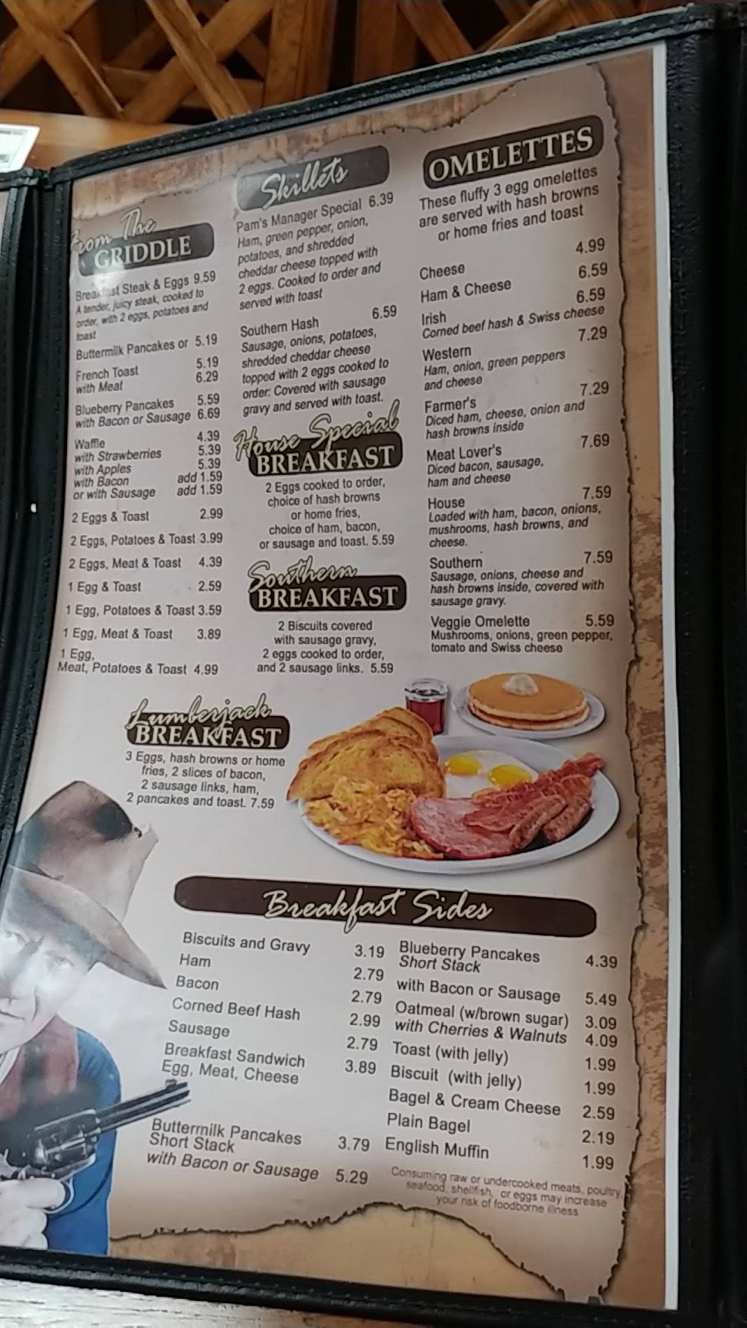 Menu at Bray Road Diner restaurant, Mount Morris Township, N Bray Rd