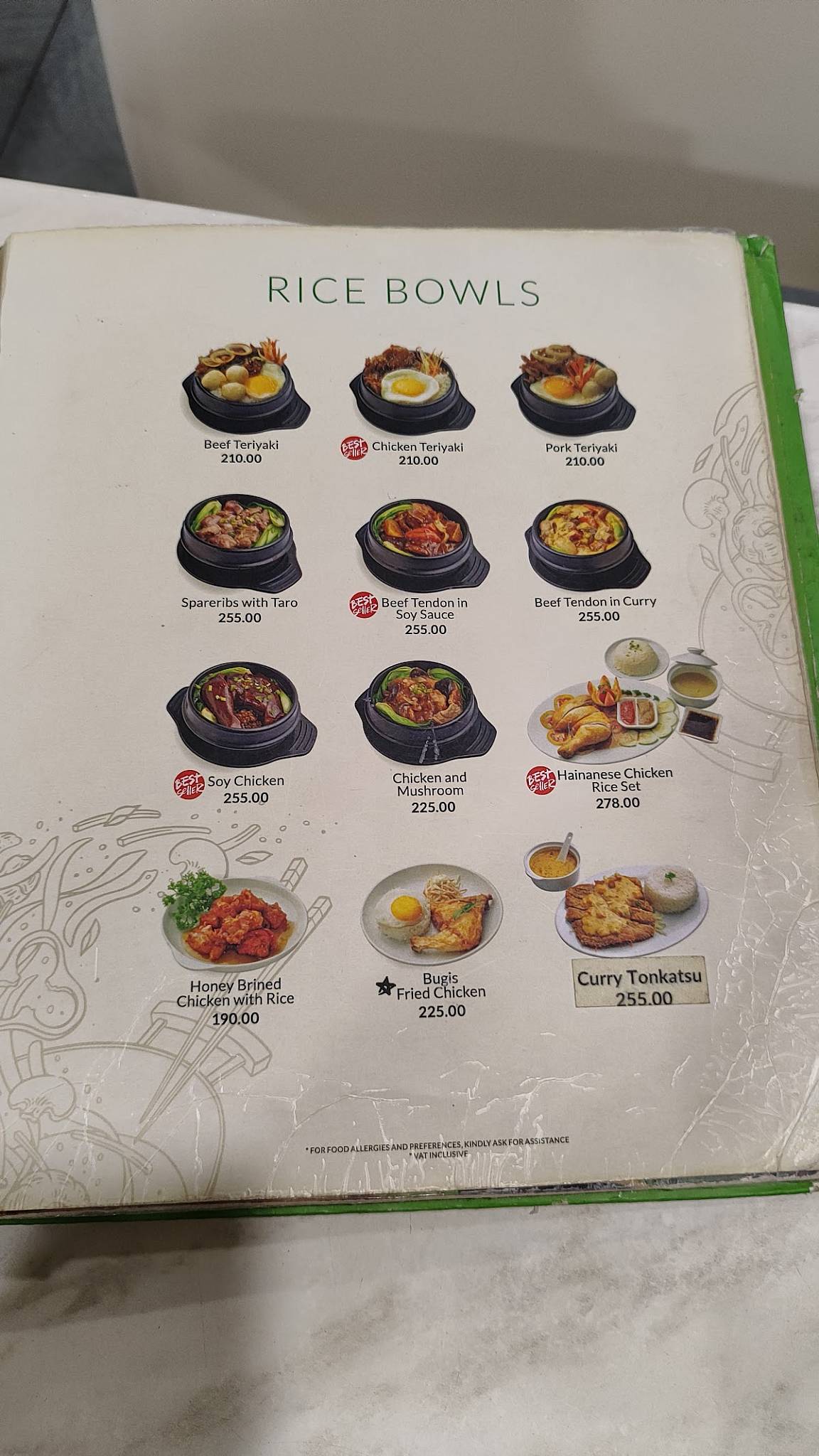 Menu at Bugis Singapore Street Food restaurant, Quezon City, 78 Nicanor ...