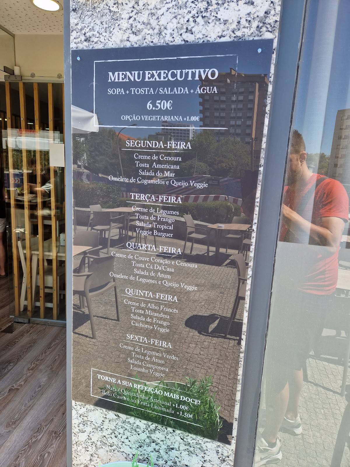 Menu em CASA DAS TOSTAS restaurante, Porto