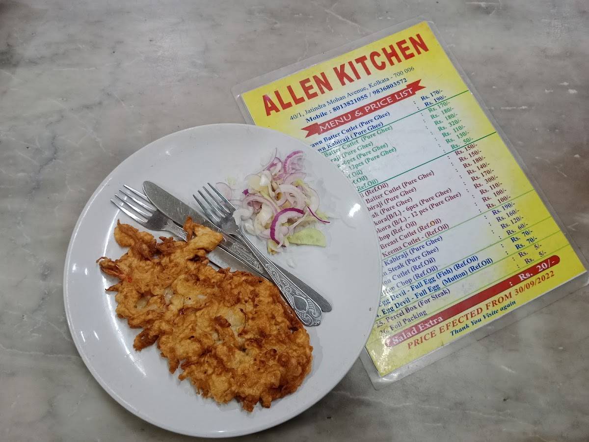 Menu at Allen Kitchen, Kolkata, 40