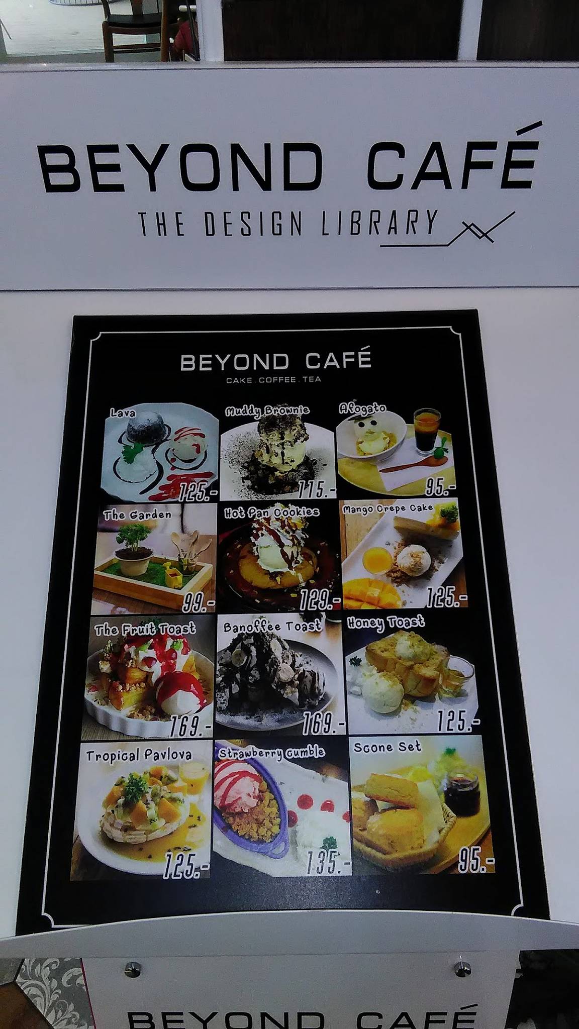 Menu at BEYOND CAFE สาขาบุญถาวร อุดรธานี, Udon Thani
