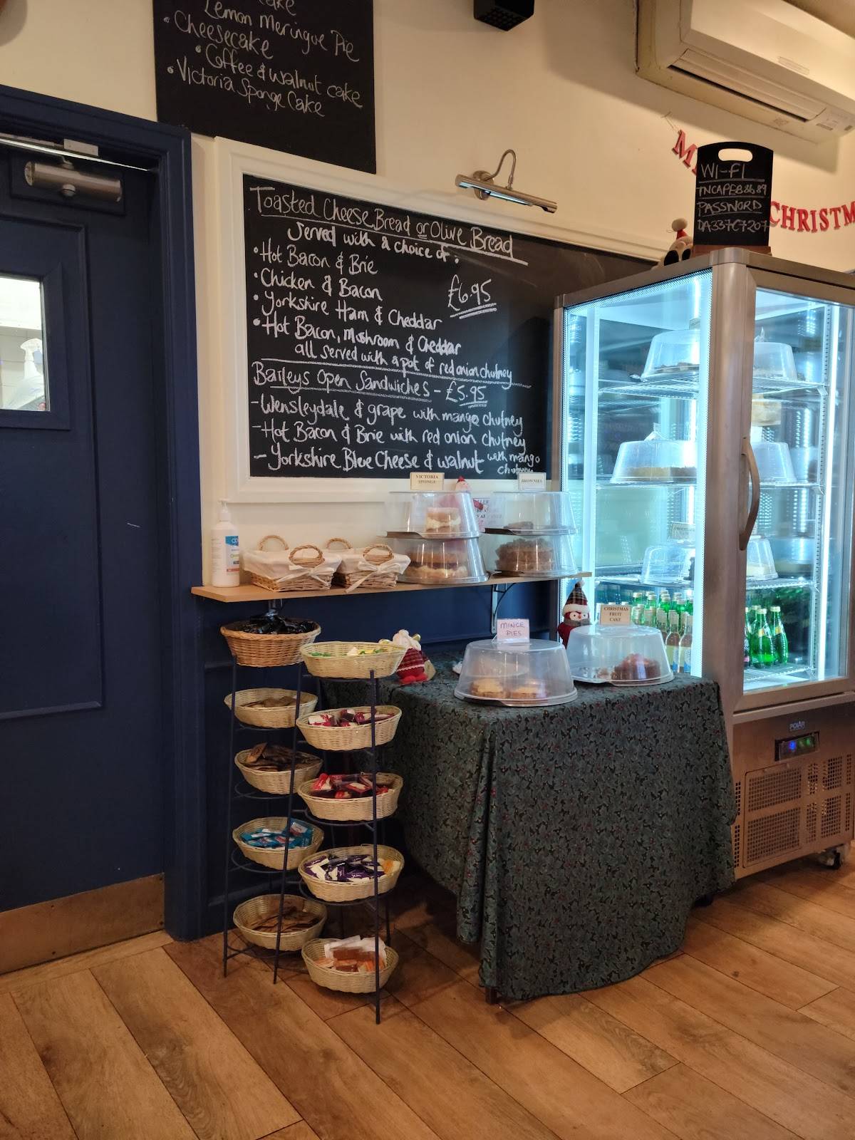Menu at Bailey's Cafe and Tearooms, York