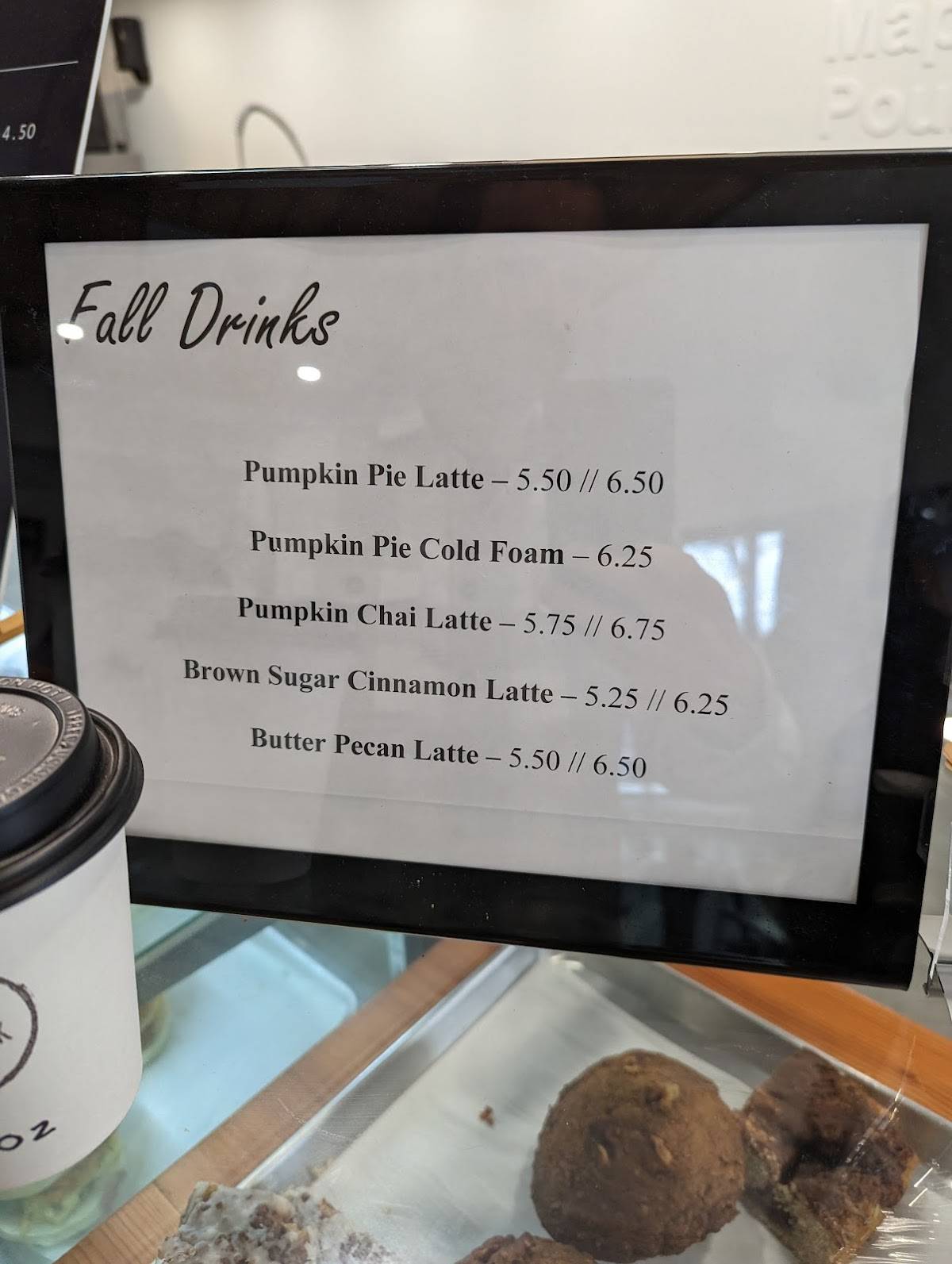 Menu at Coffee Shack (Westshore) cafe, Langford