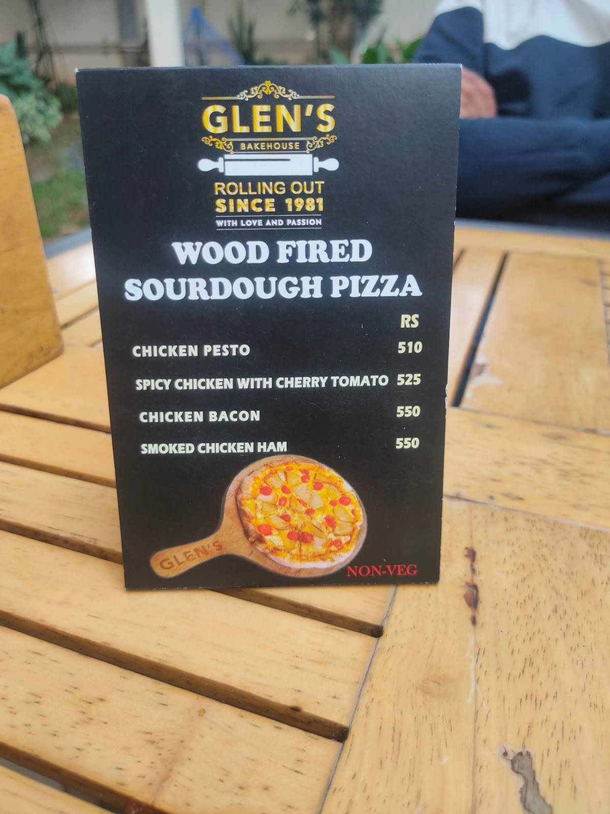 Menu at Glen's Bakehouse, Bengaluru, 7A