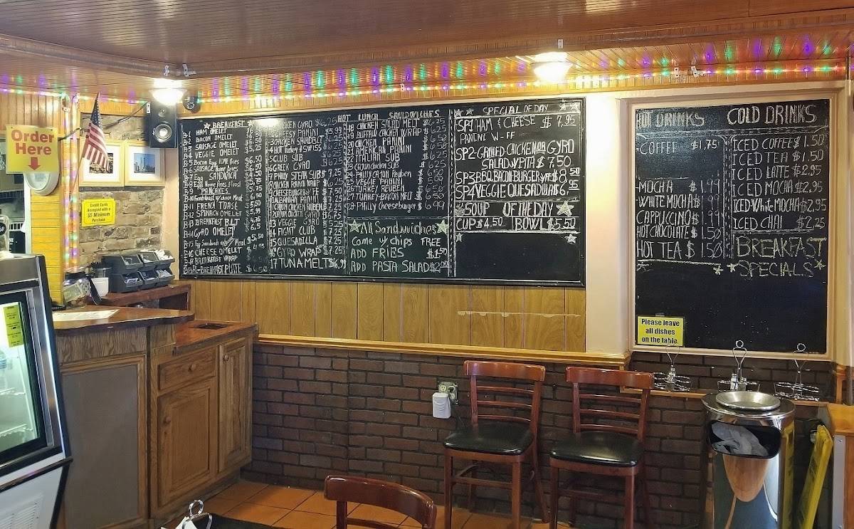 Menu at Cafe Illyria, Columbus