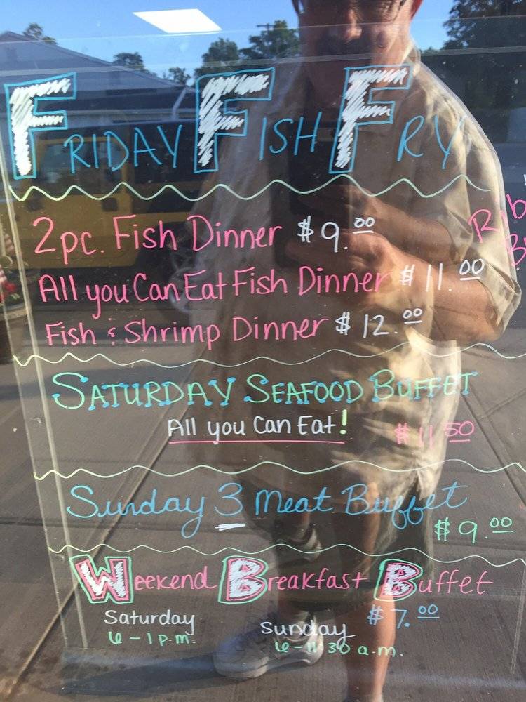 Menu at Lone Ranger Cafe, Reading