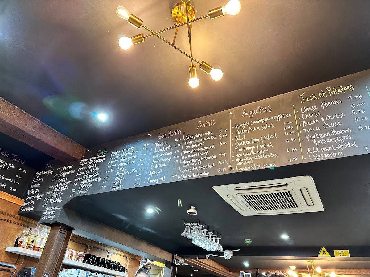 Menu at Love Coffee Co. High street cafe, Oxford