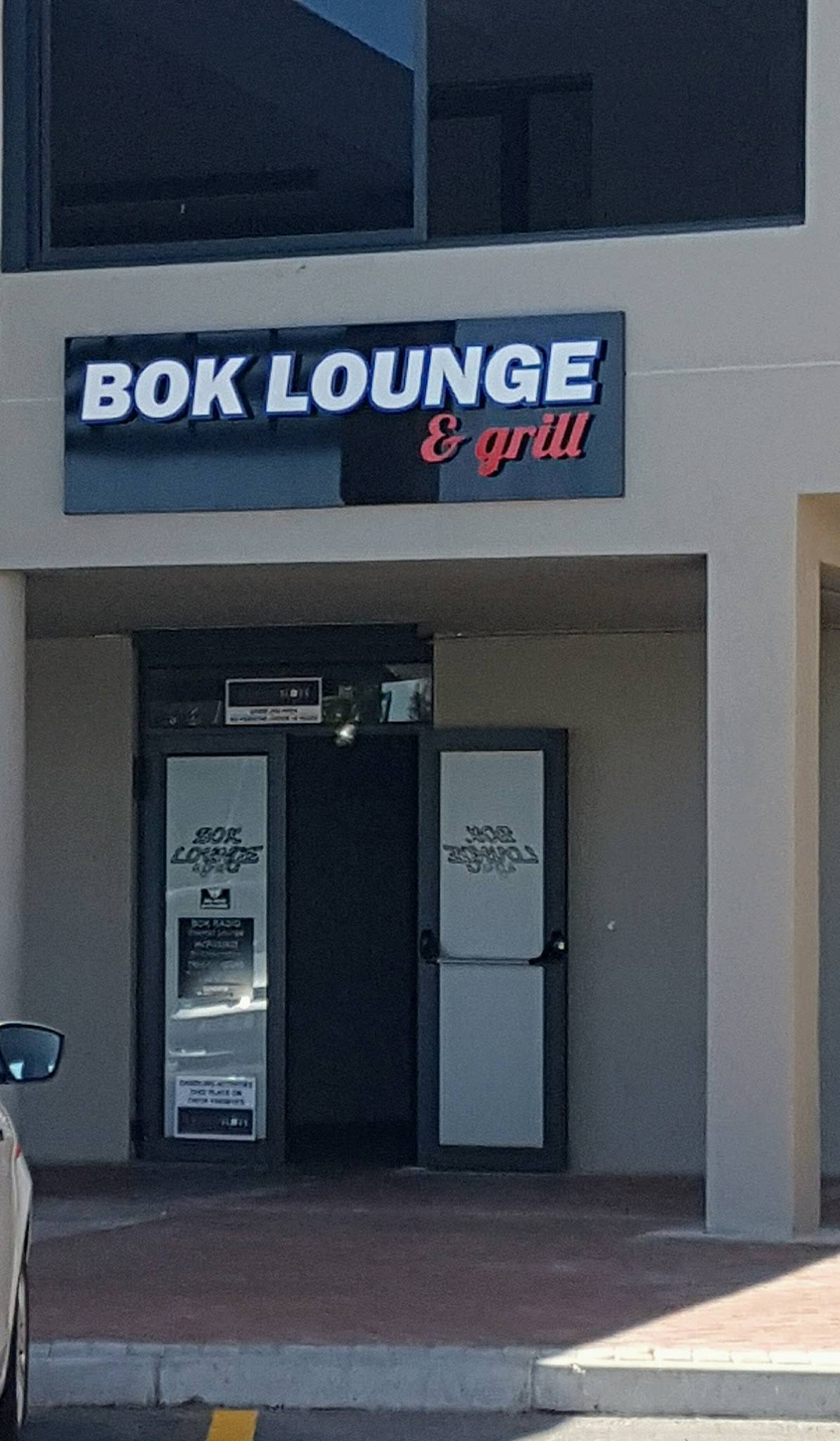 Menu at Bok Lounge & Grill pub & bar, Cape Town