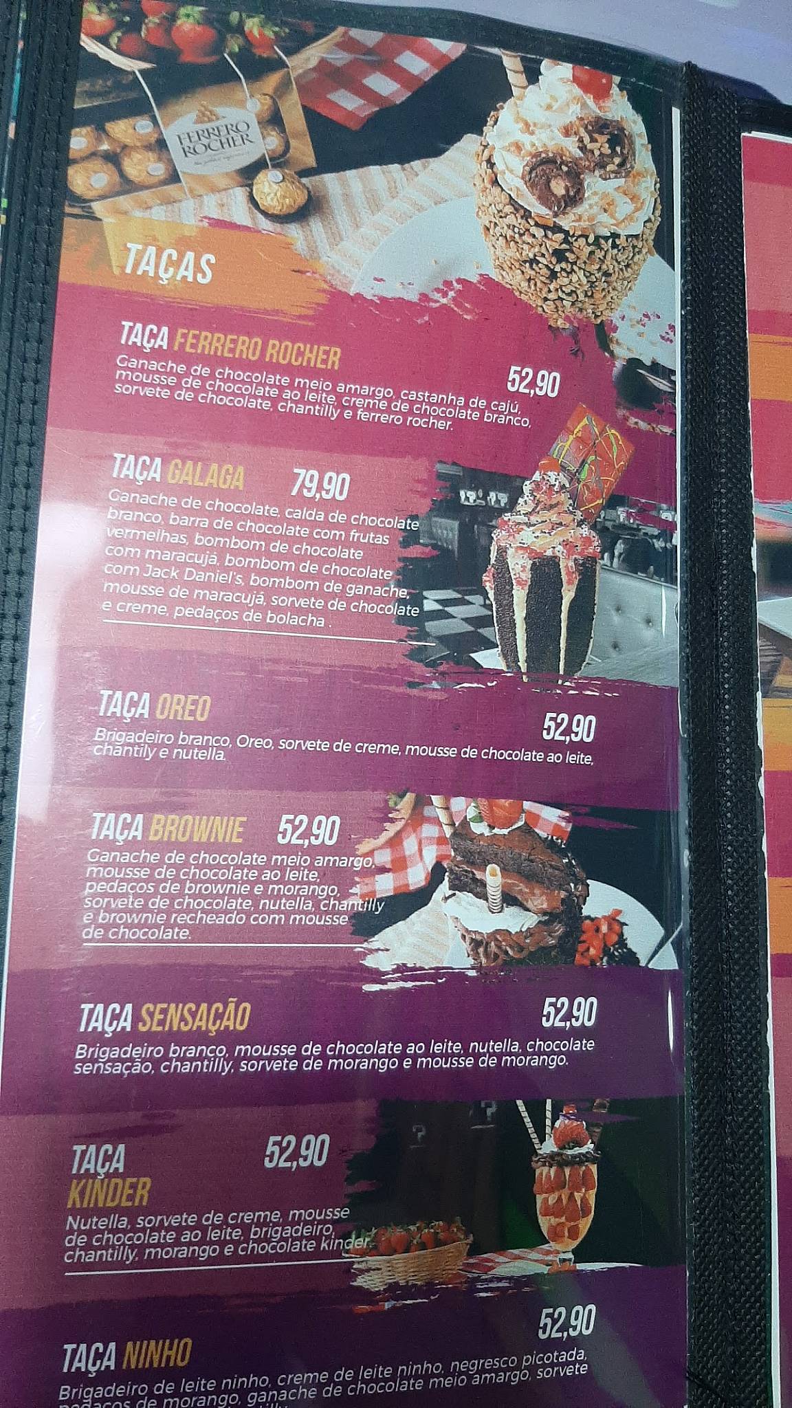 Menu em Charada Burguer restaurante, São Paulo, Av. Renata