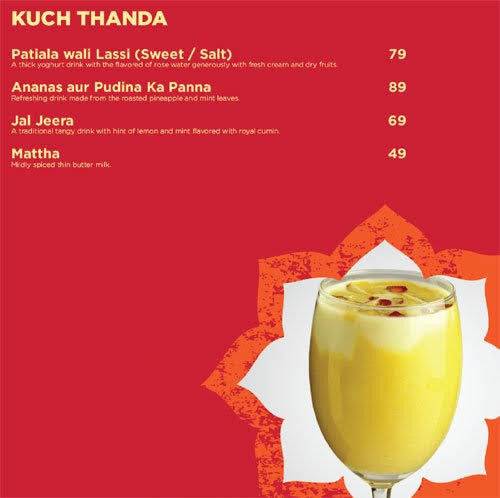 Menu at Pakwan Chennai, Chennai, 1st Floor