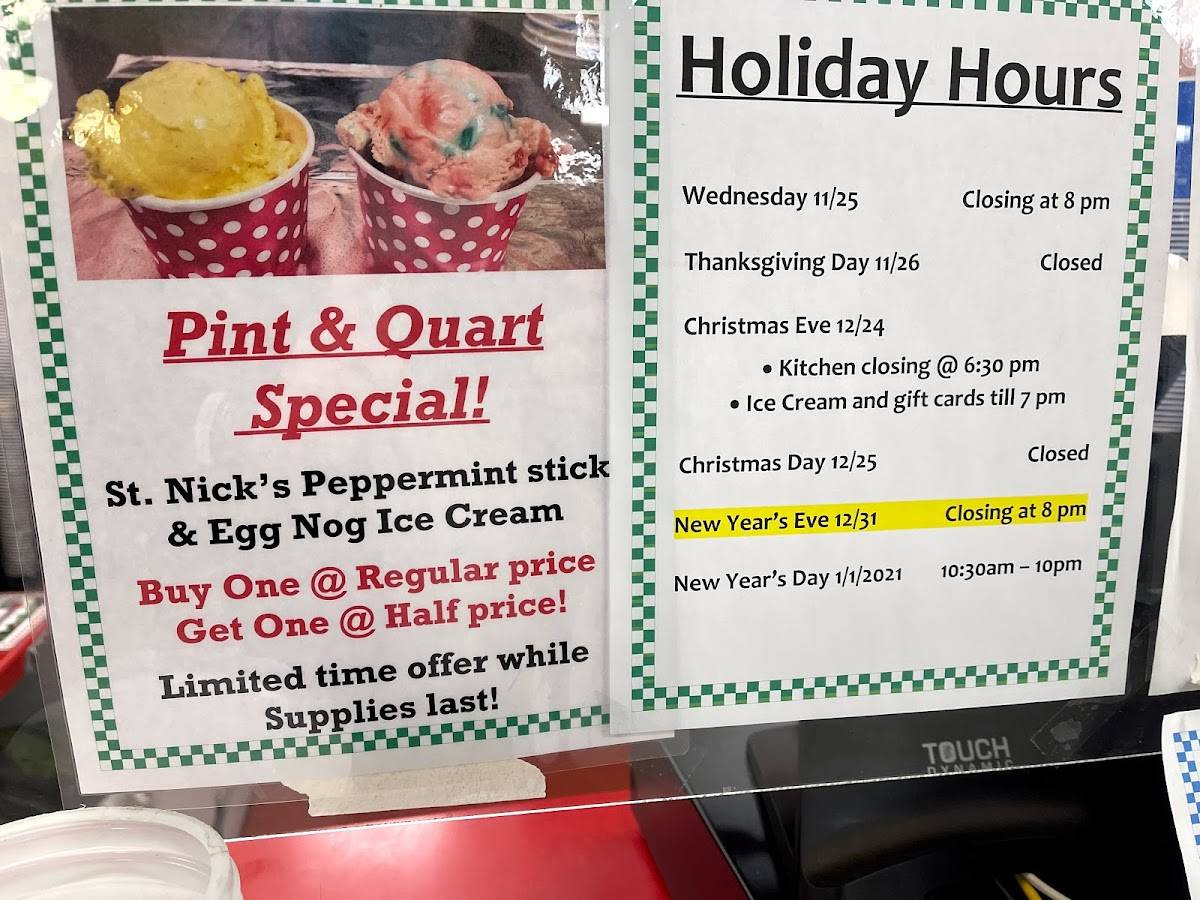 Menu at Classic Burgers restaurant, West Springfield