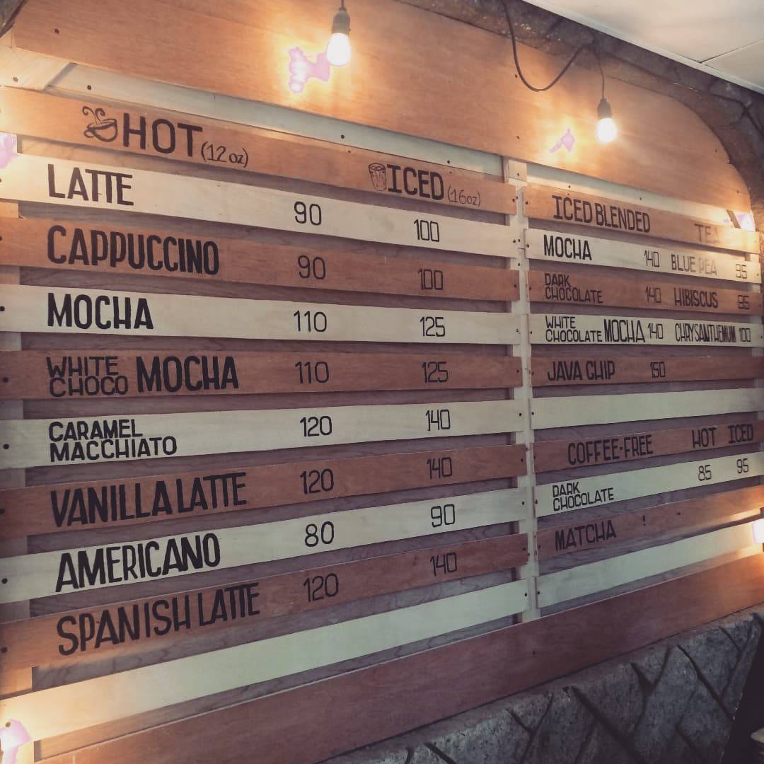 Menu at Click Mart + Cafe, Mandaluyong