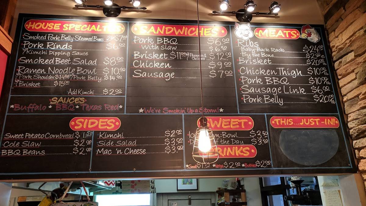Menu at Mitch's Barbeque Restaurant & Catering, Warrendale