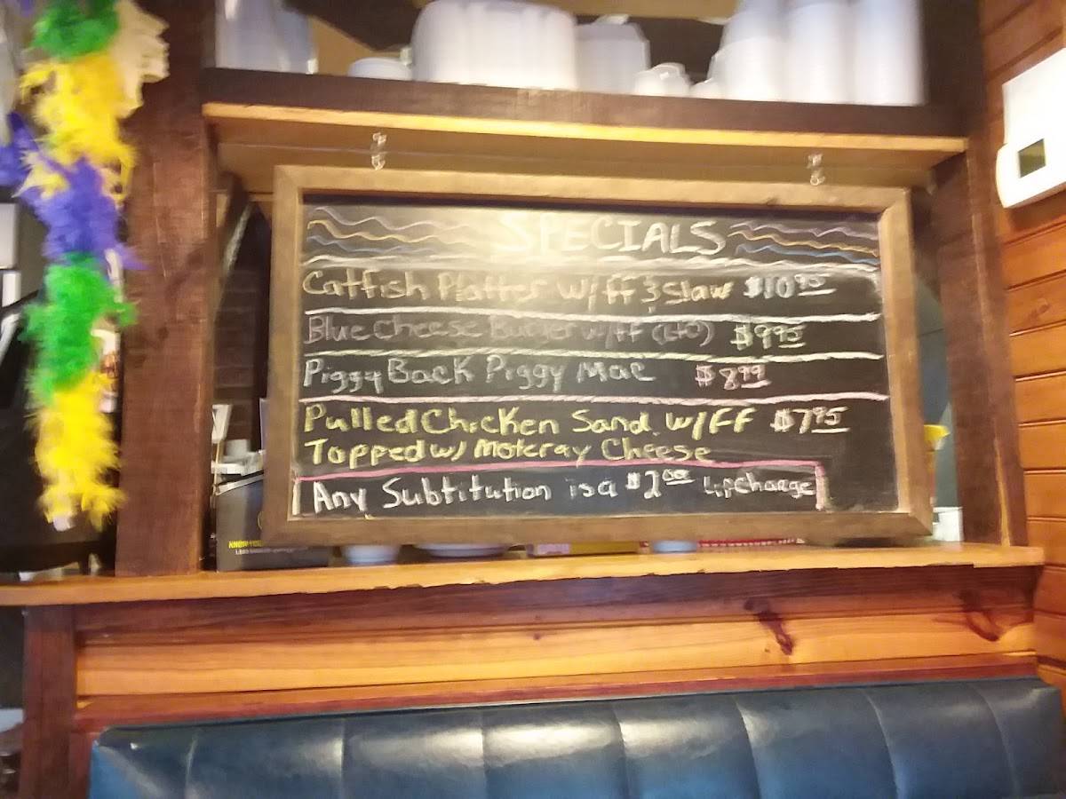 Menu at Uncle Elders Family Restaurant BBQ, Culpeper