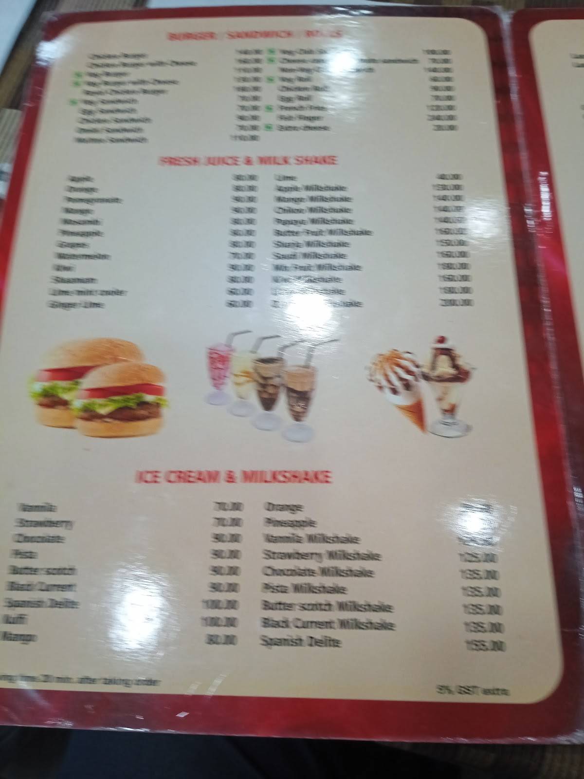 Menu at DUBAI RESTAURANT, Kumbakonam