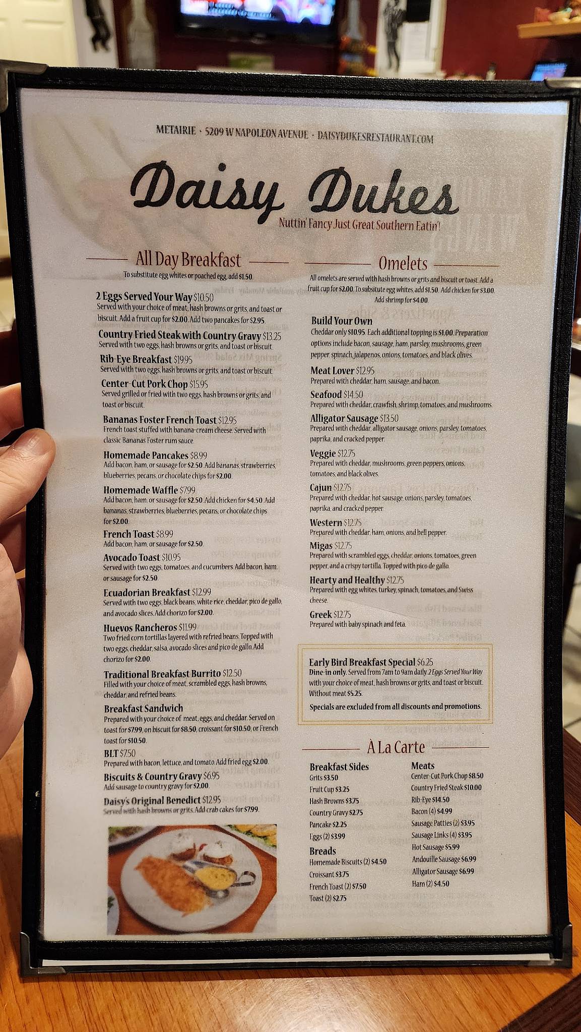 Daisy Dukes Diner Kenner Photos at Lois Horning blog