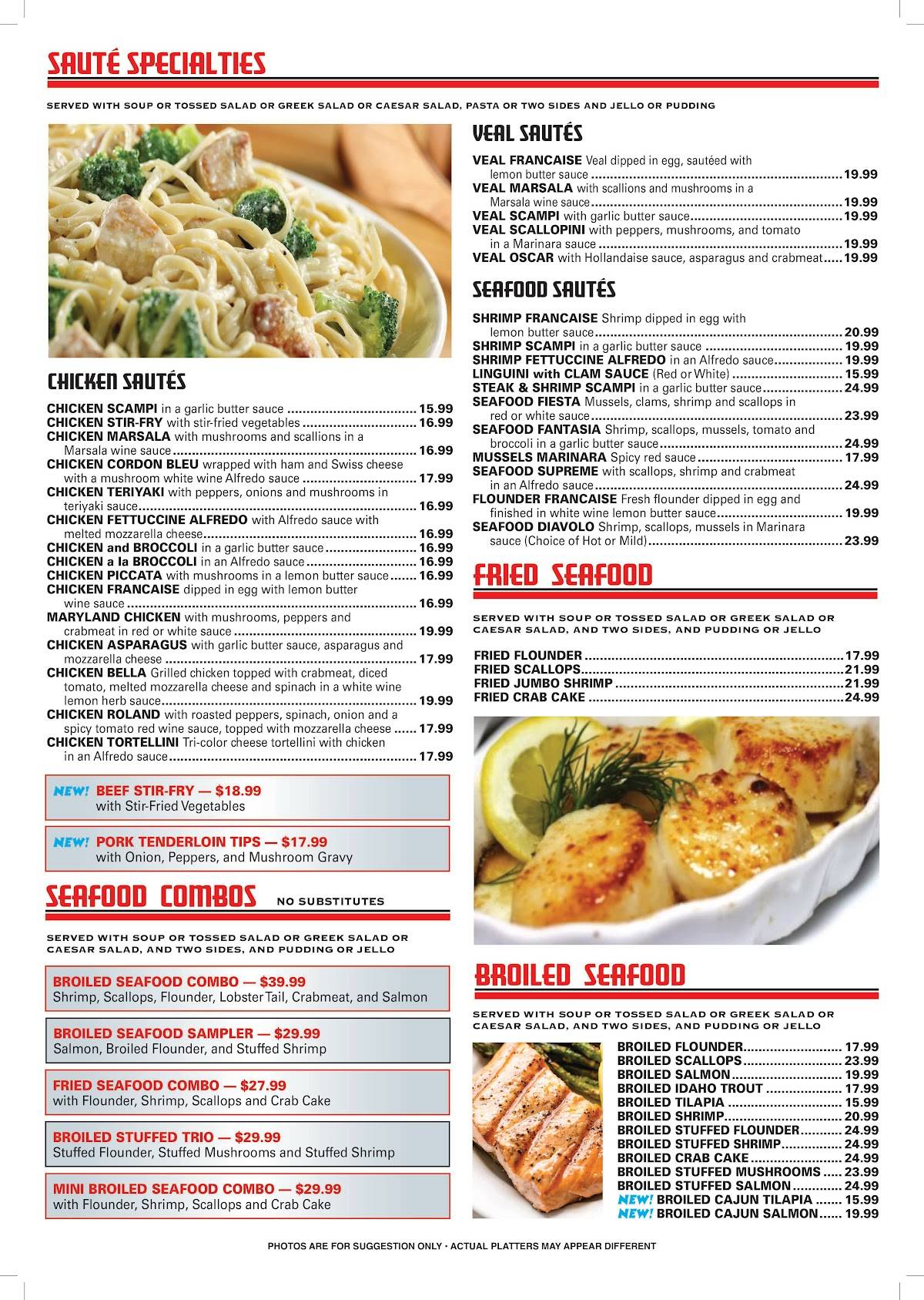 Menu at Rt. 130 Diner restaurant, Delran