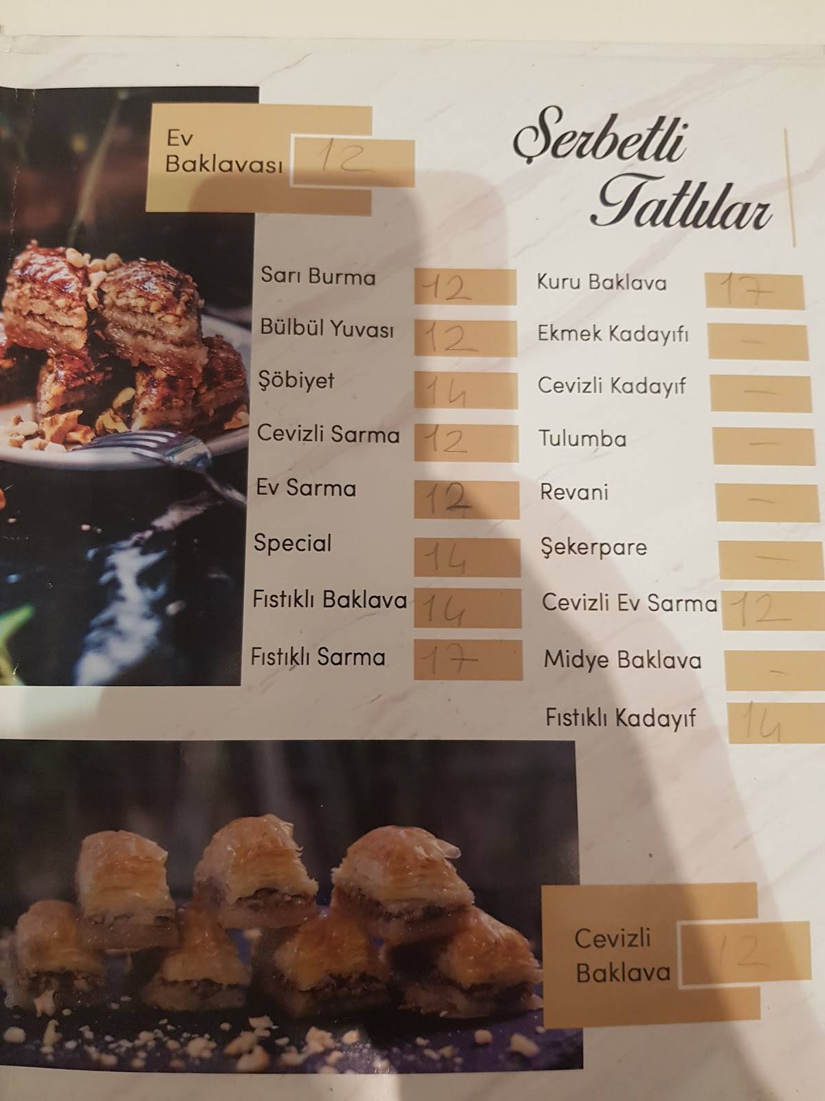 Menu at Akdeniz Dondurma, Antalya, Balbey Mah. Sehit Binbasi Cengiz ...
