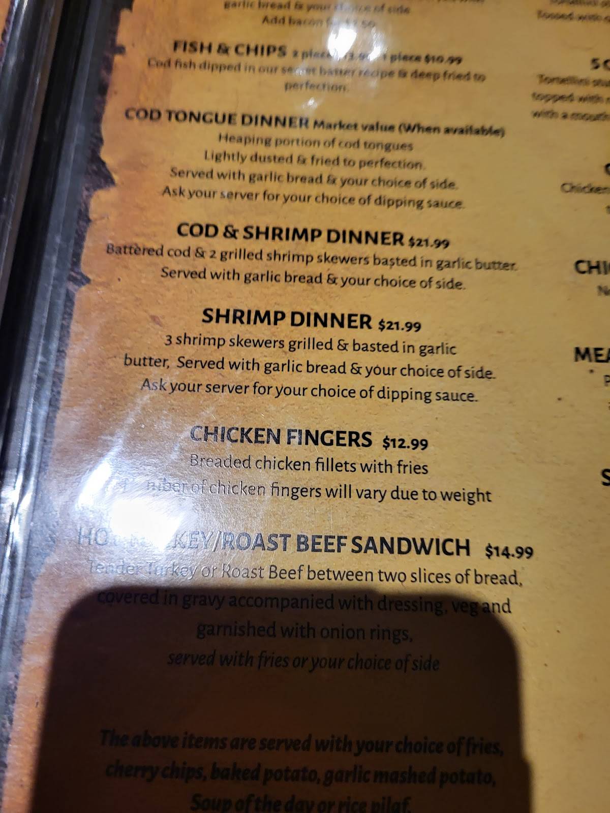 Menu at Don Cherry's Sports Grill steakhouse, Clarenville