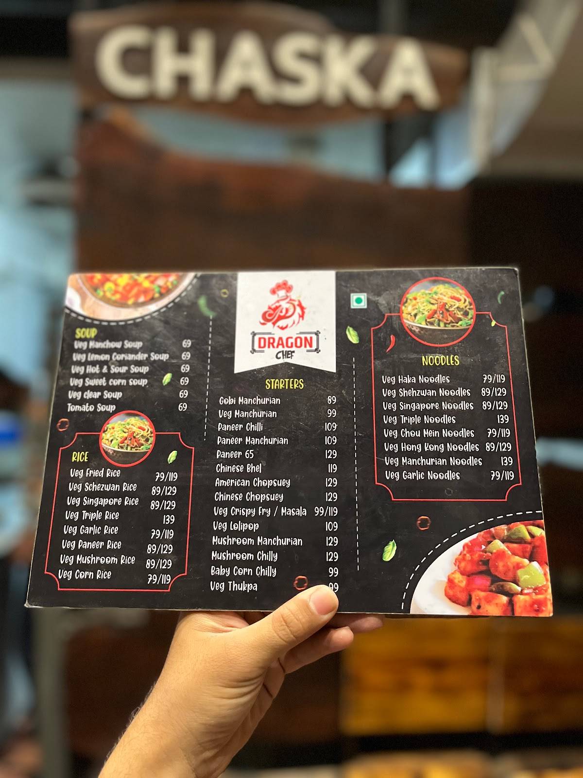 Menu at Dragon chef Chinese Restaurant, Pune