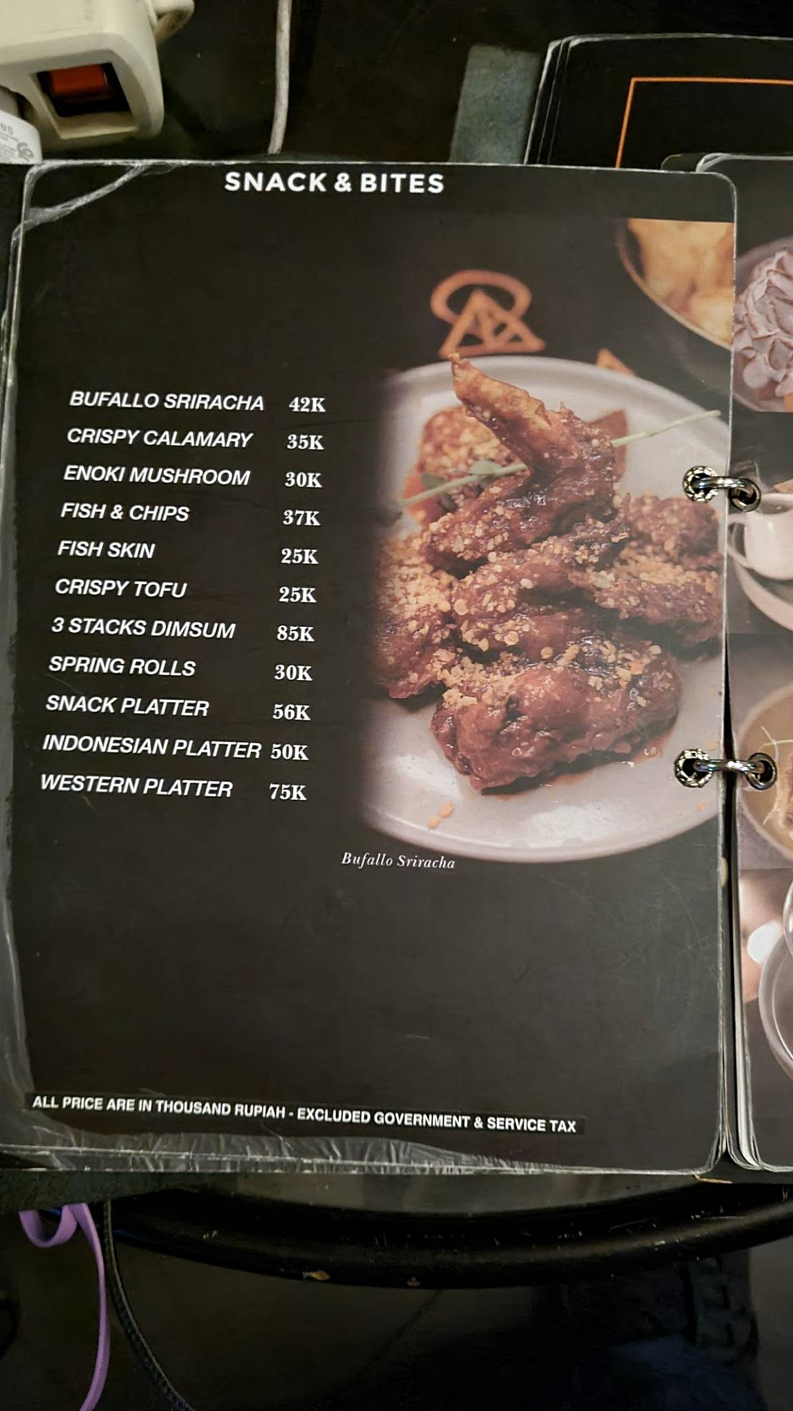 Menu at ESKALA Eatery Bar & Coffee, Minomartani