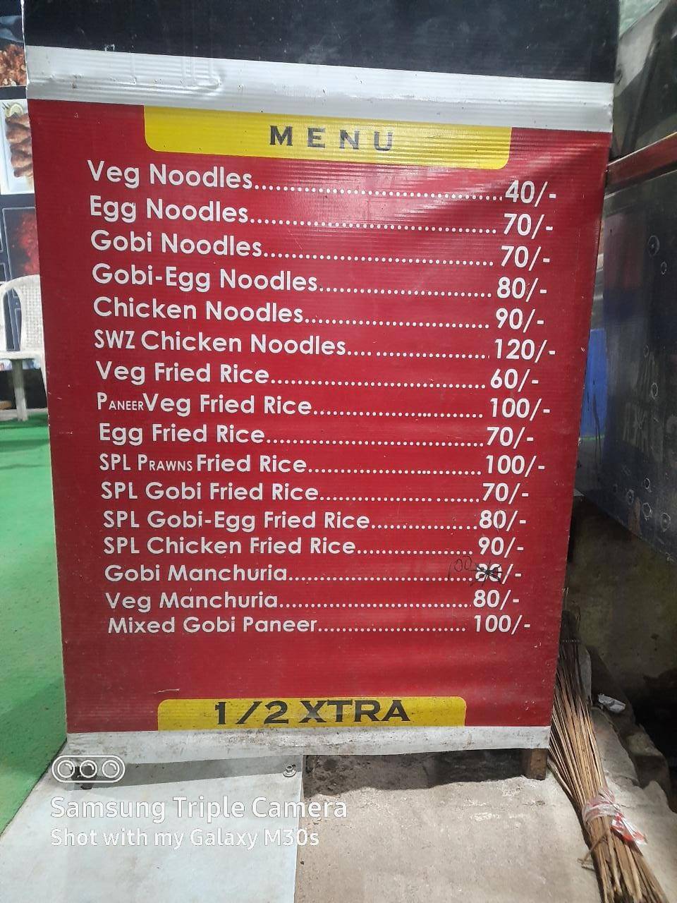Menu at Food Corner, Nellore, Leela Mahal Rd