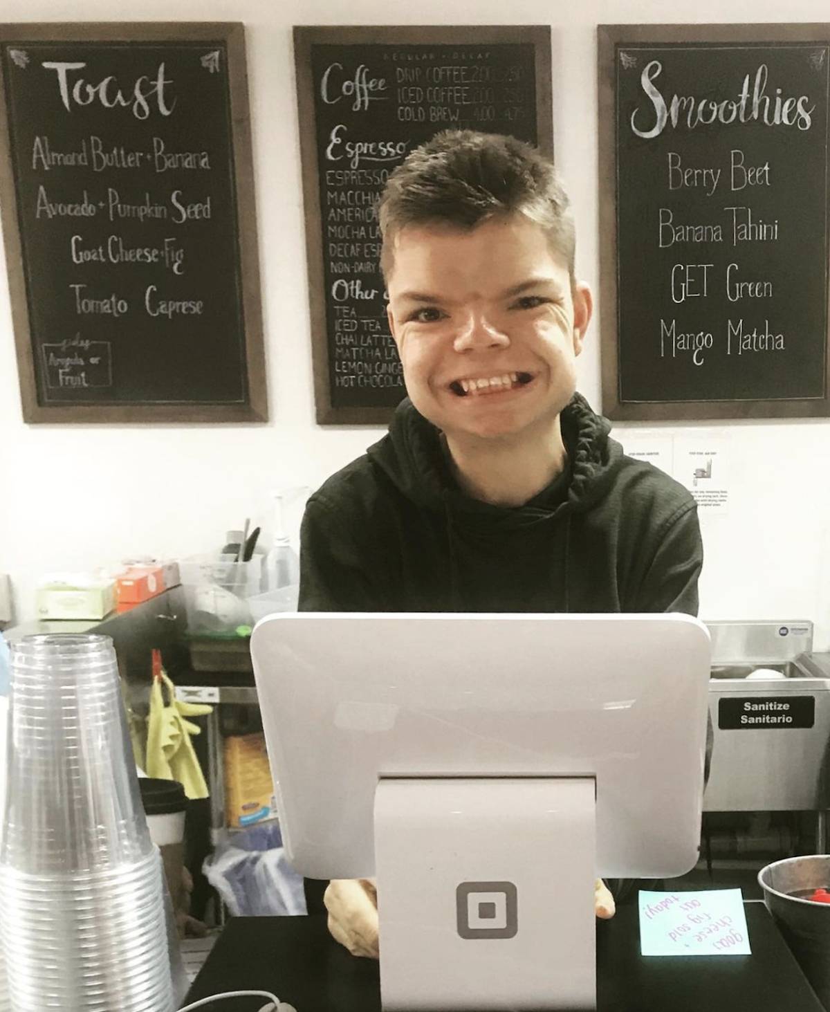 Menu at GET Café restaurant, Narberth