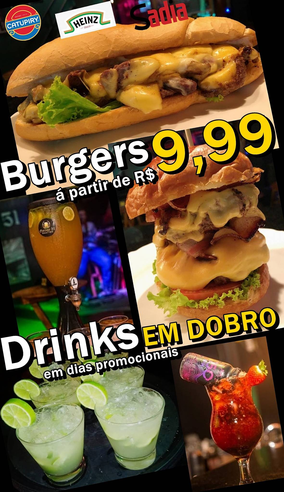 Menu em Garage 51 Rock 'n' Burger pub & Bar, Taubaté