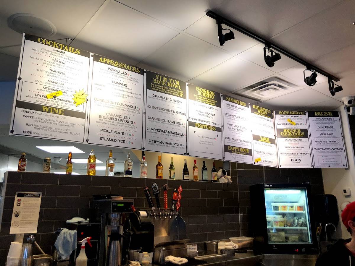 Menu at World Street Kitchen restaurant, Minneapolis, Lyndale Ave S