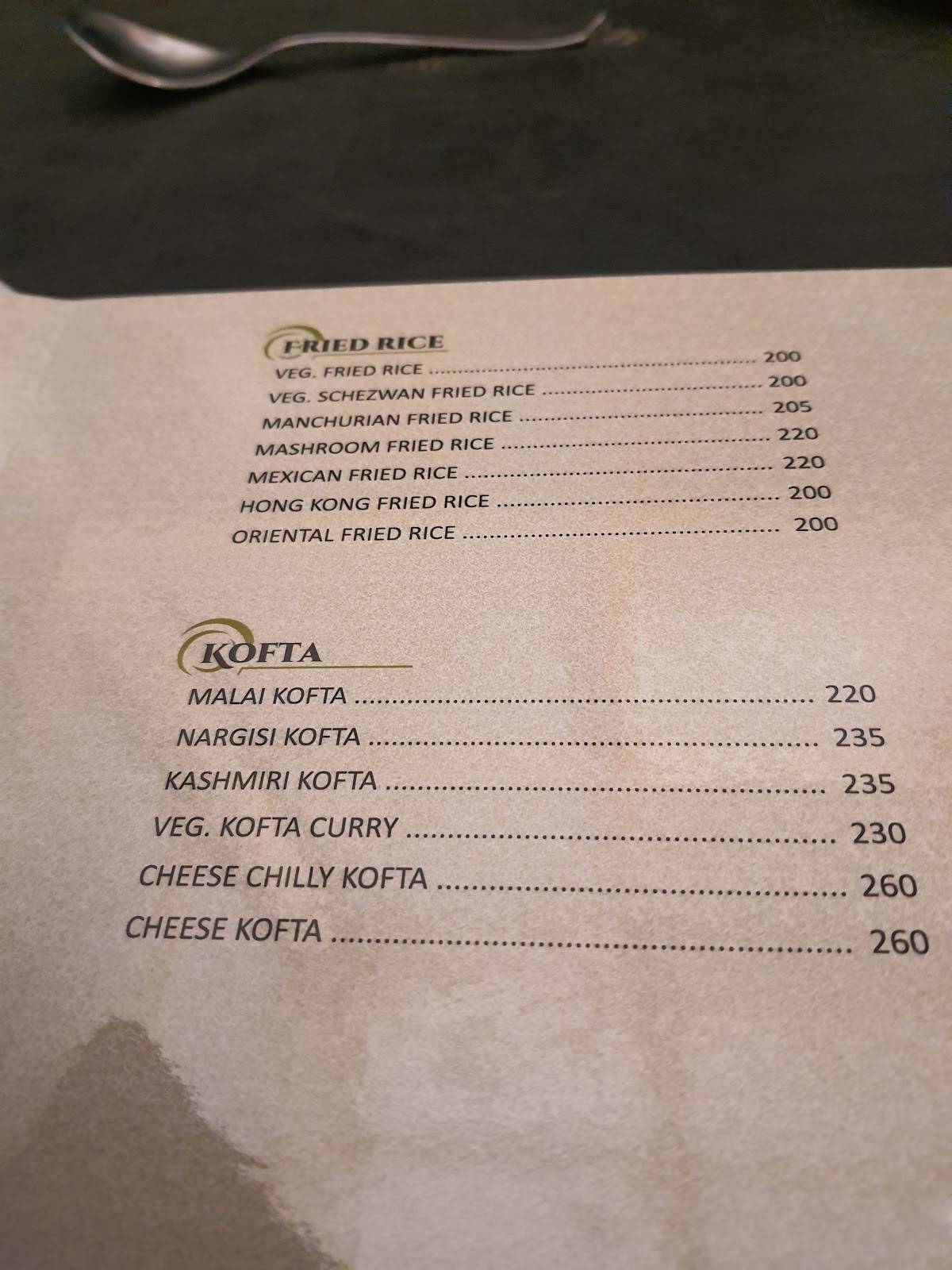Menu at Greenz Restaurant, Gandhinagar, Greenz restaurant