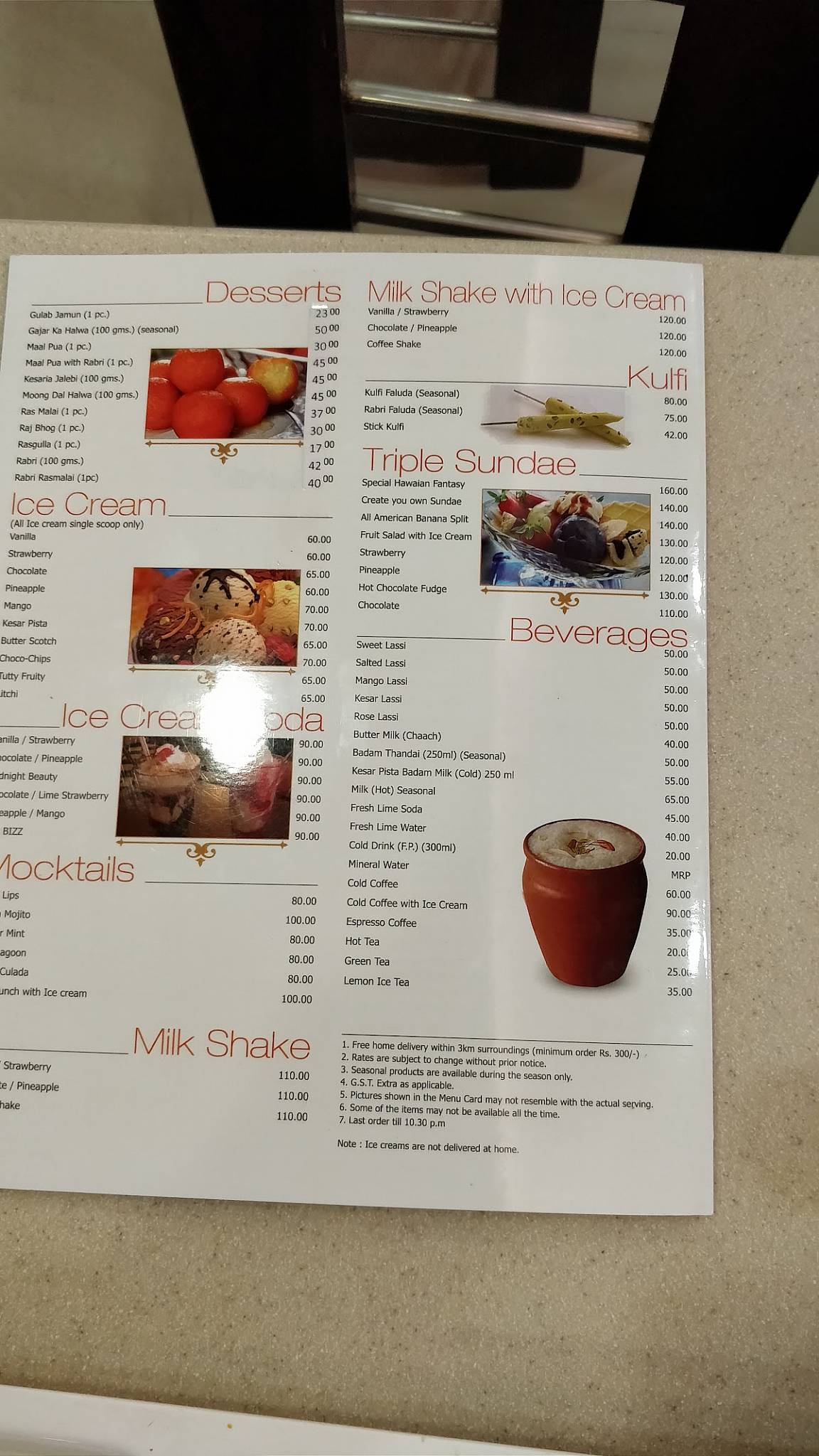 Menu at Harish Bakery, Bhiwadi, 6R45+496
