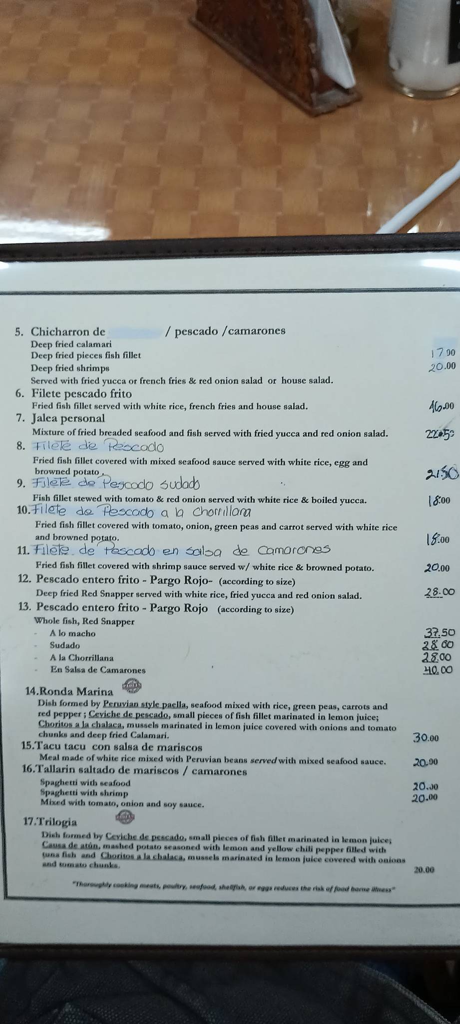 Menu at Piolin Restaurant, Hartford, 417 New Britain Ave