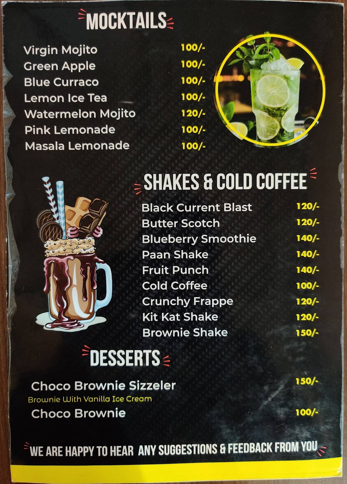 Menu at House Of Shawarma, Gurugram