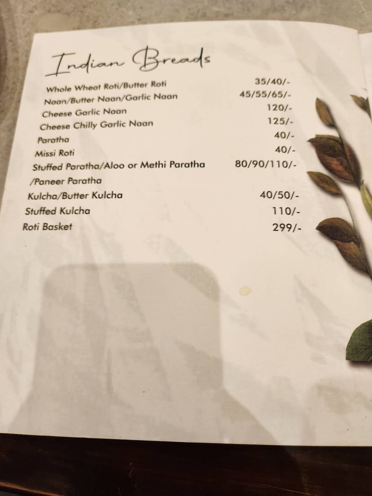 Menu at House Of Veg, Pune