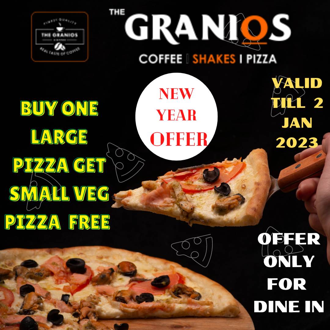 Menu at The Granios Miyapur, Hyderabad