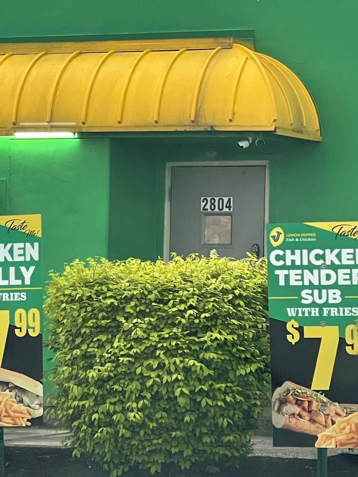 Menu at J Lemon Pepper fish & Chicken fast food, Columbus